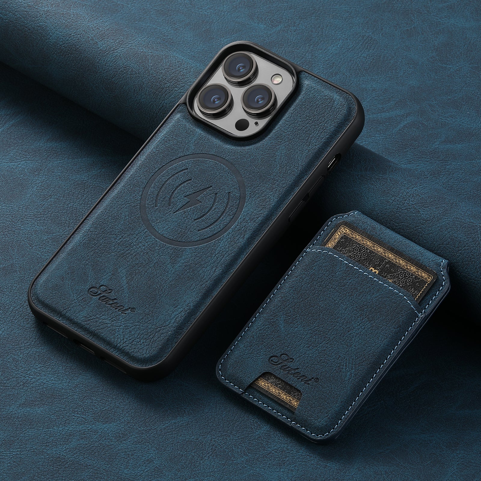 Funda De Cuero Para IPhone con Tarjetero Magsafe – Fundas y billeteras ...